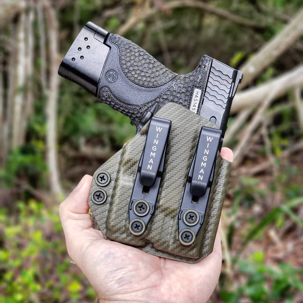 -Light Compatible Wingman Mod. 2 - (IWB Double Clip)- Wingman Holsters