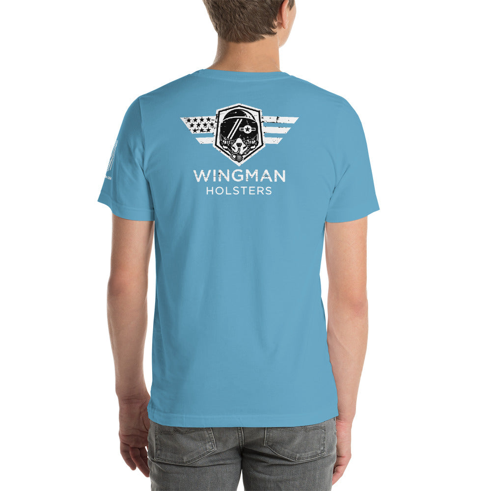 Back Wingman Logo Tee – Wingman Holsters